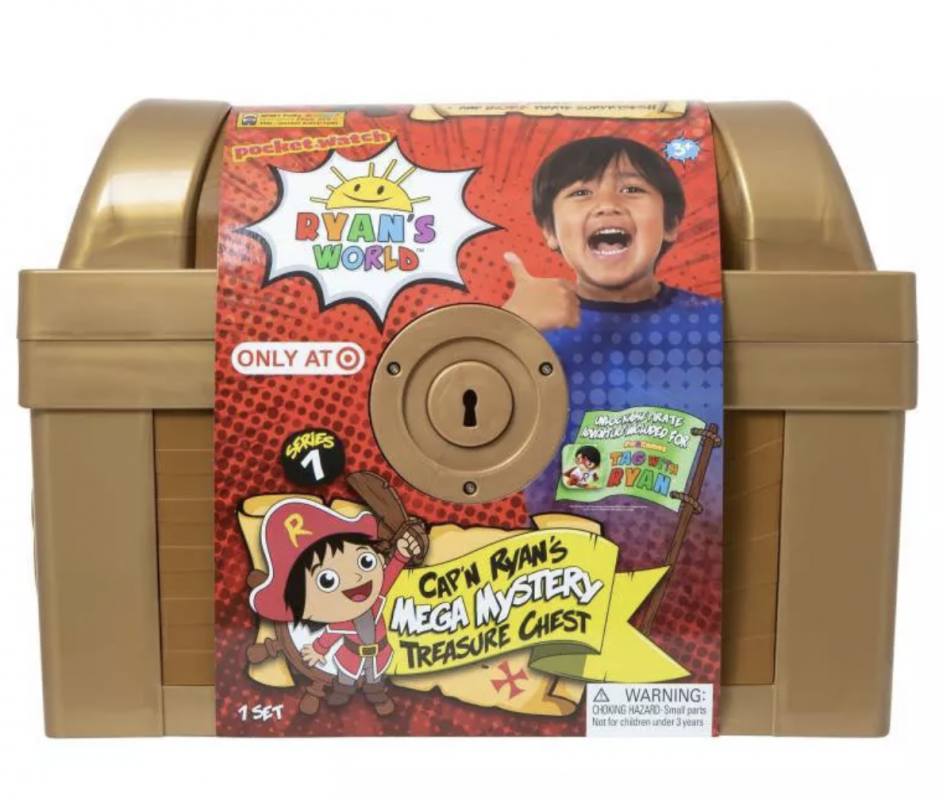 Ryan’s World Target Exclusive Mega Mystery Treasure Chest – Honors